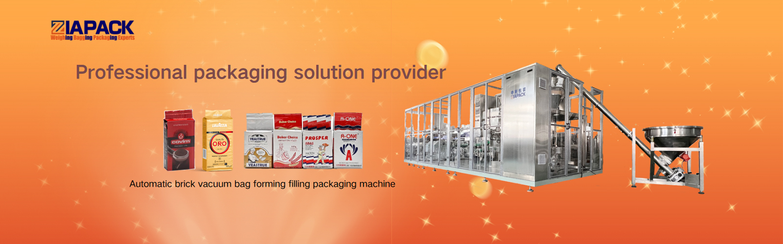 เครื่องบรรจุสูญญากาศยีสต์แห้งอัตโนมัติ - IAPACK